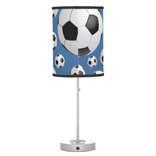 Football Soccer Table Lamp | Zazzle