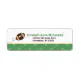 Football Star Sports Theme Custom Address Labels | Zazzle