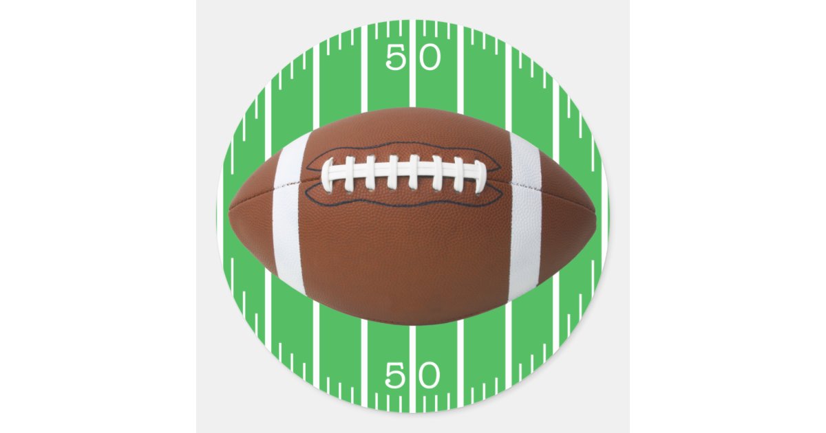 Football Sticker | Zazzle