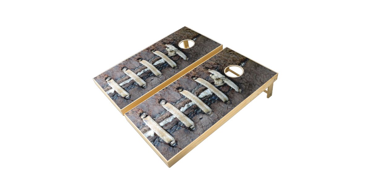 Football Strings Cornhole Set | Zazzle