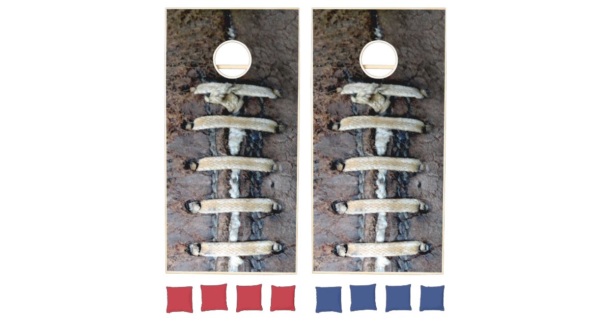 Football Strings Cornhole Set | Zazzle