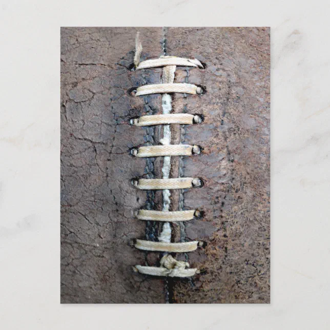 Football Strings vertical Postcard | Zazzle