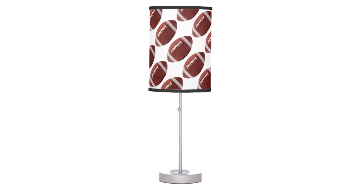 Football Table Lamp | Zazzle