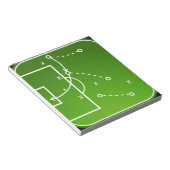 Football tactics board notepad | Zazzle