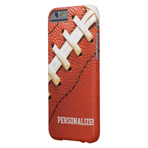 Football Texture Personalized iPhone 6 case | Zazzle
