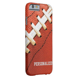 Football Texture Personalized iPhone 6 case | Zazzle