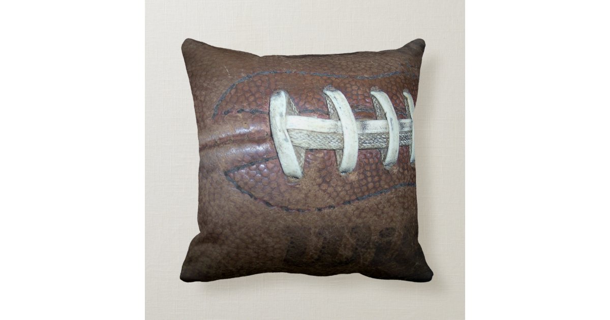 Football Throw Pillow | Zazzle.com