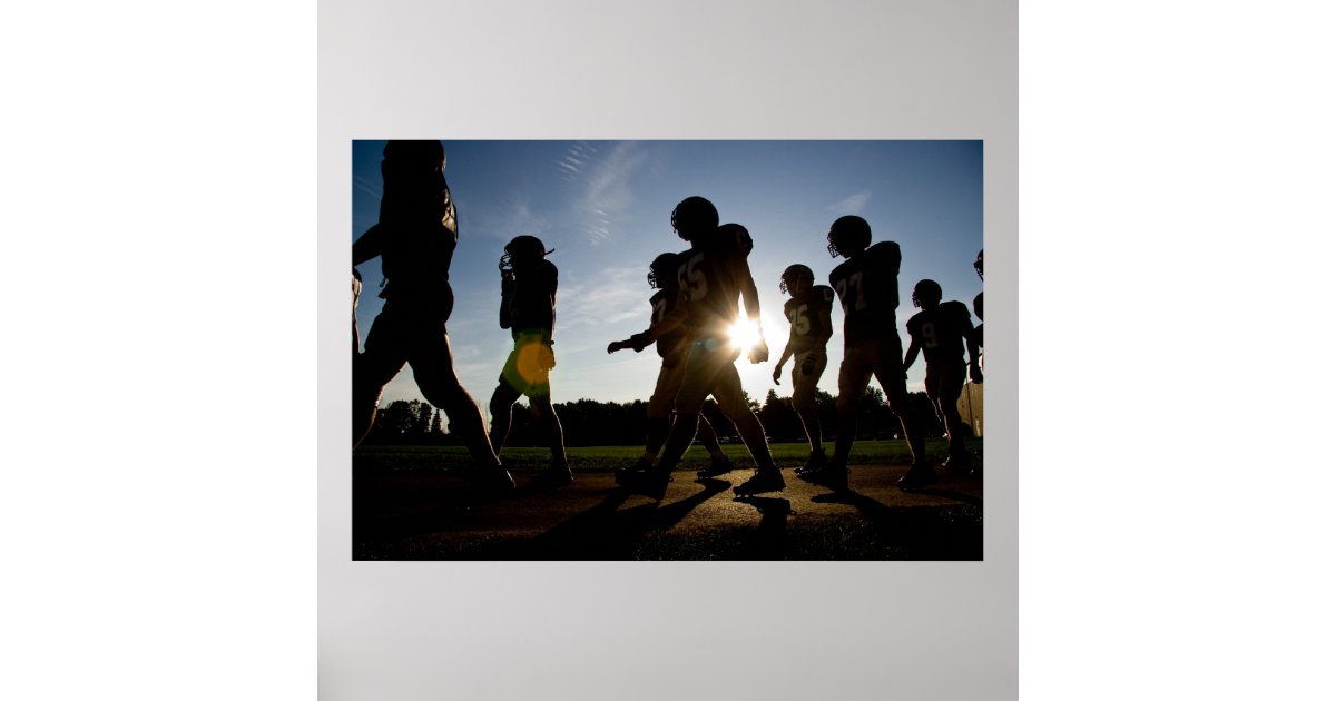 Football Walk Poster | Zazzle