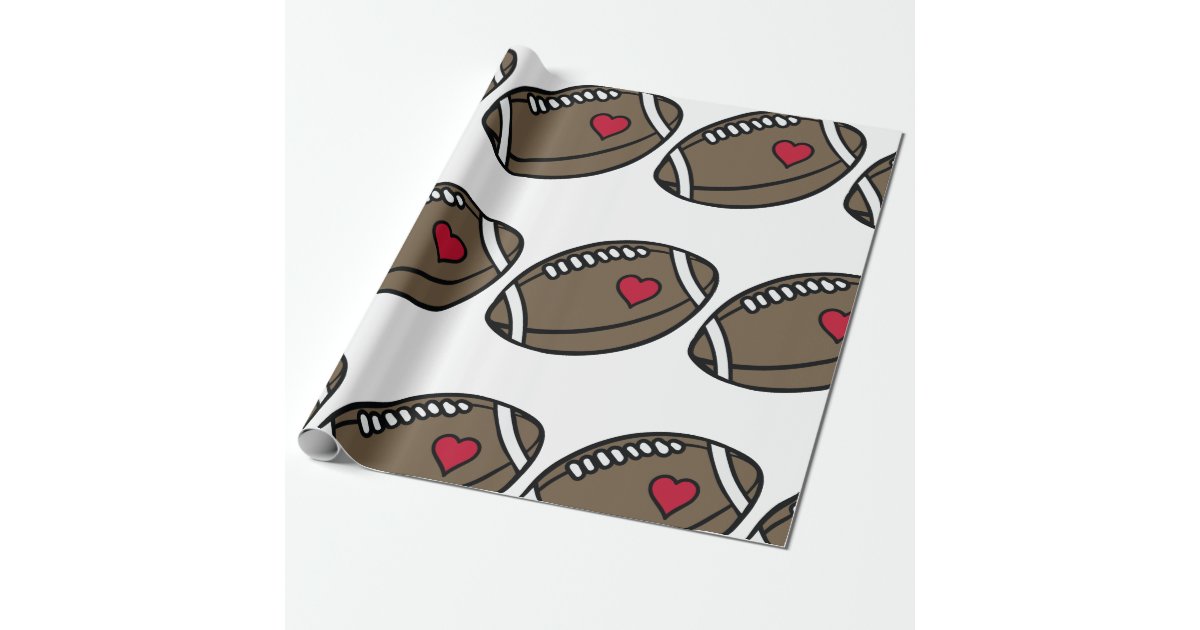 Football Wrapping Paper | Zazzle