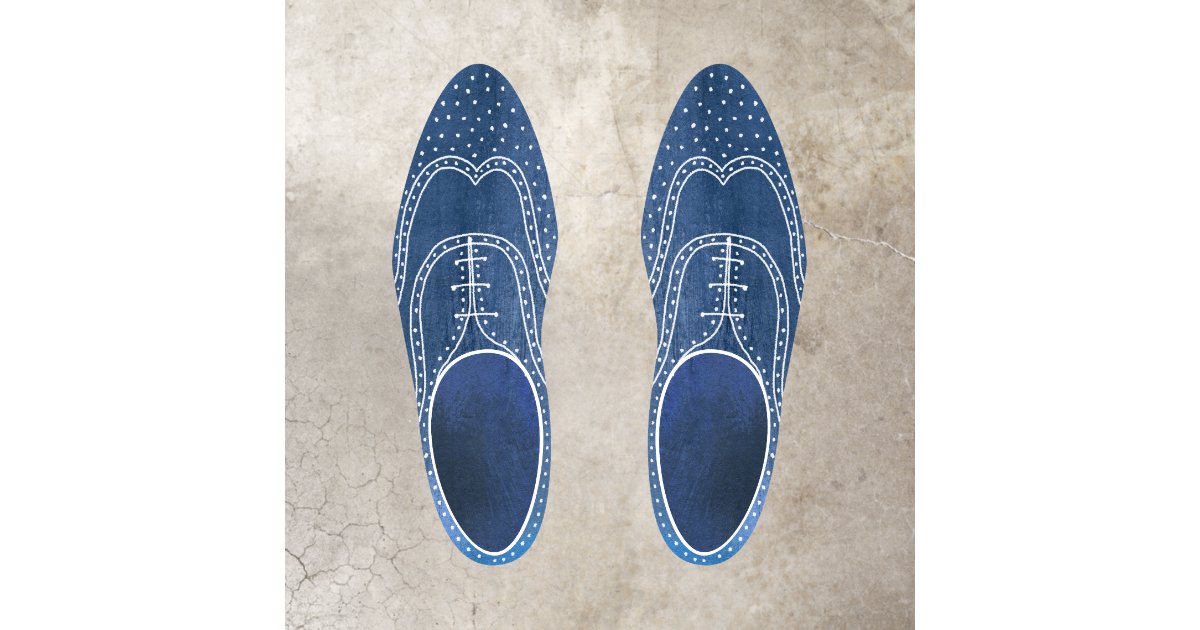 Footprint Floor Decals | Zazzle
