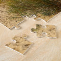 Footprints in the Sand Jigsaw Puzzle | Zazzle