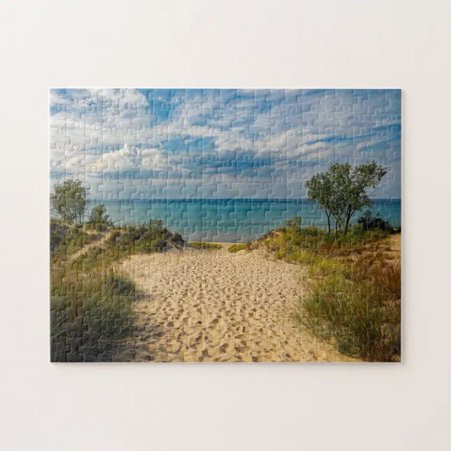 Footprints in the Sand Jigsaw Puzzle | Zazzle