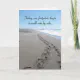 Footprints Pre-Wedding Card | Zazzle