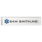 For Doctors and Nurses. Medical Stethoscope. Nameplate | Zazzle.com