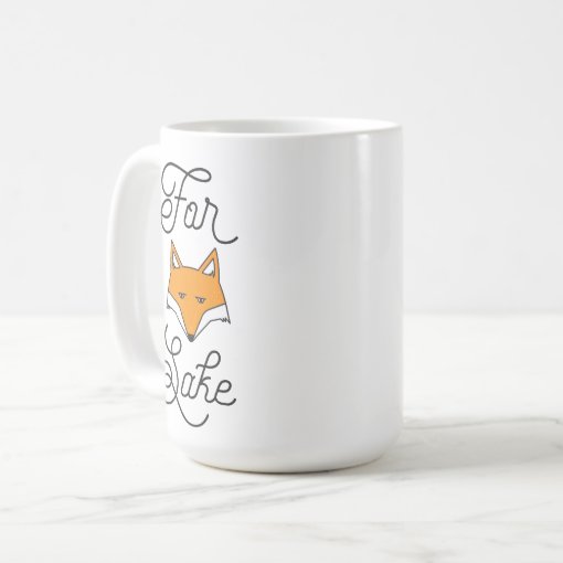 For Fox Sake Coffee Mug | Zazzle