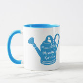 For Gardeners Custom Personalized Watering Can Mug | Zazzle
