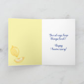 For My Main Squeeze Lemon Anniversary Card | Zazzle