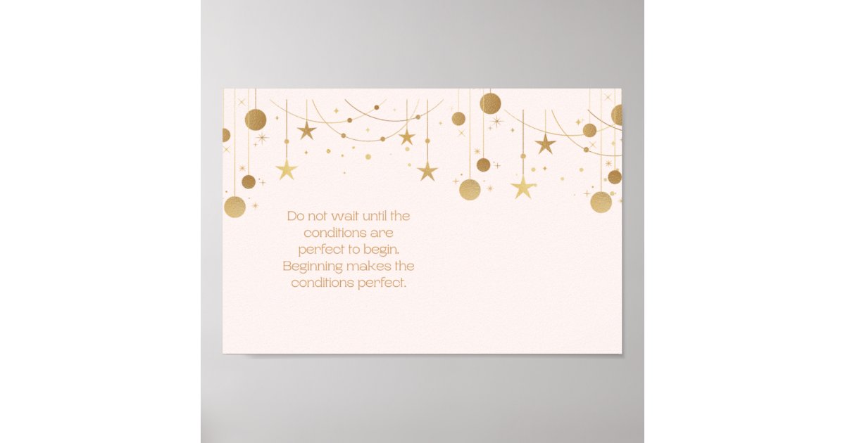 For new Beginnings Poster | Zazzle