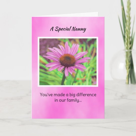 For Our Nanny Thank You Card | Zazzle.com
