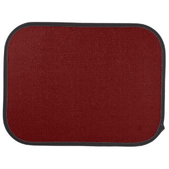 For "Red" Exterior Car Floor Mat | Zazzle