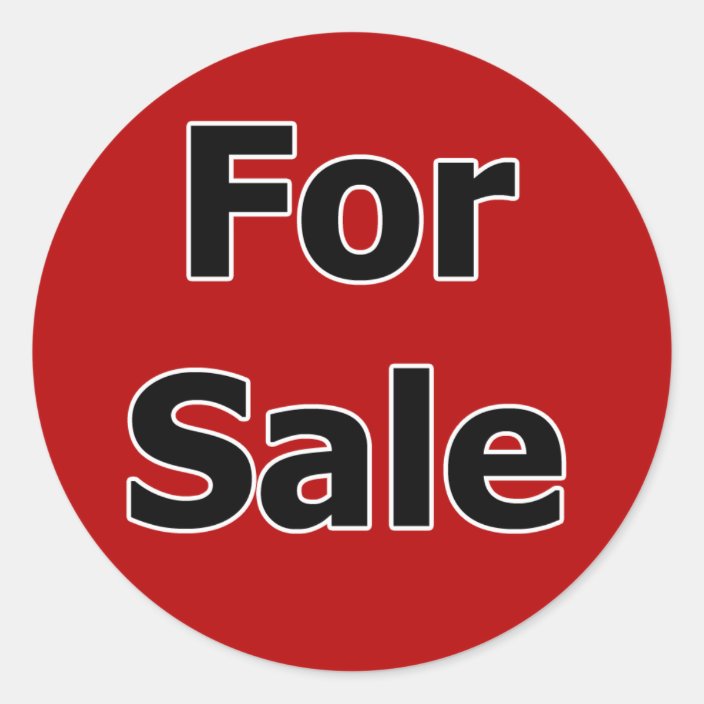 For Sale Stickers | Zazzle.com