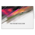 Boss's Day Best Boss Ever Card | Zazzle.com