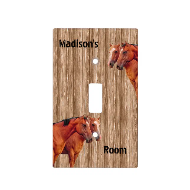 for the Cowgirl's Western Themed Room Light Switch Cover | Zazzle