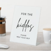For The Kiddos Wedding Kids Activities Table Sign | Zazzle
