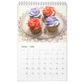 For The Love Of Cupcakes Calendar | Zazzle