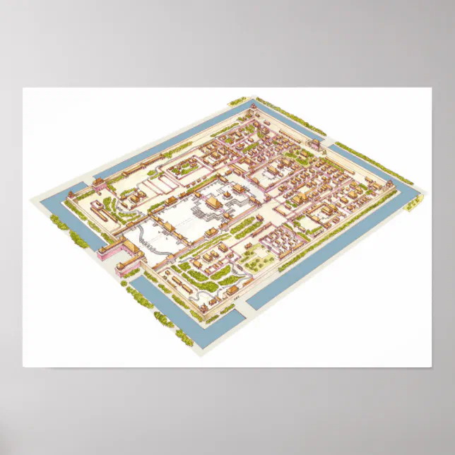 Forbbiden City Beijing Poster | Zazzle