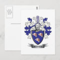 Forbes Family Crest Coat of Arms Postcard | Zazzle