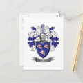 Forbes Family Crest Coat of Arms Postcard | Zazzle
