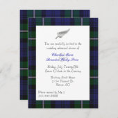 Forbes Plaid Wedding Rehearsal Dinner Invitation | Zazzle