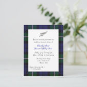 Forbes Plaid Wedding Rehearsal Dinner Invitation | Zazzle