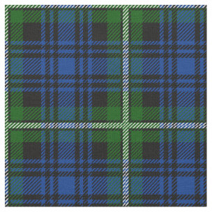 Clan Forbes Tartan Fabric | Zazzle