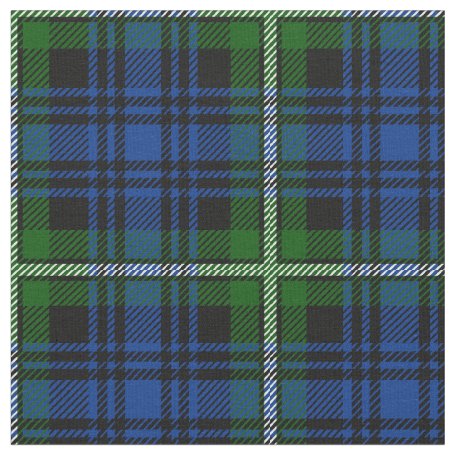Clan Forbes Tartan Fabric | Zazzle