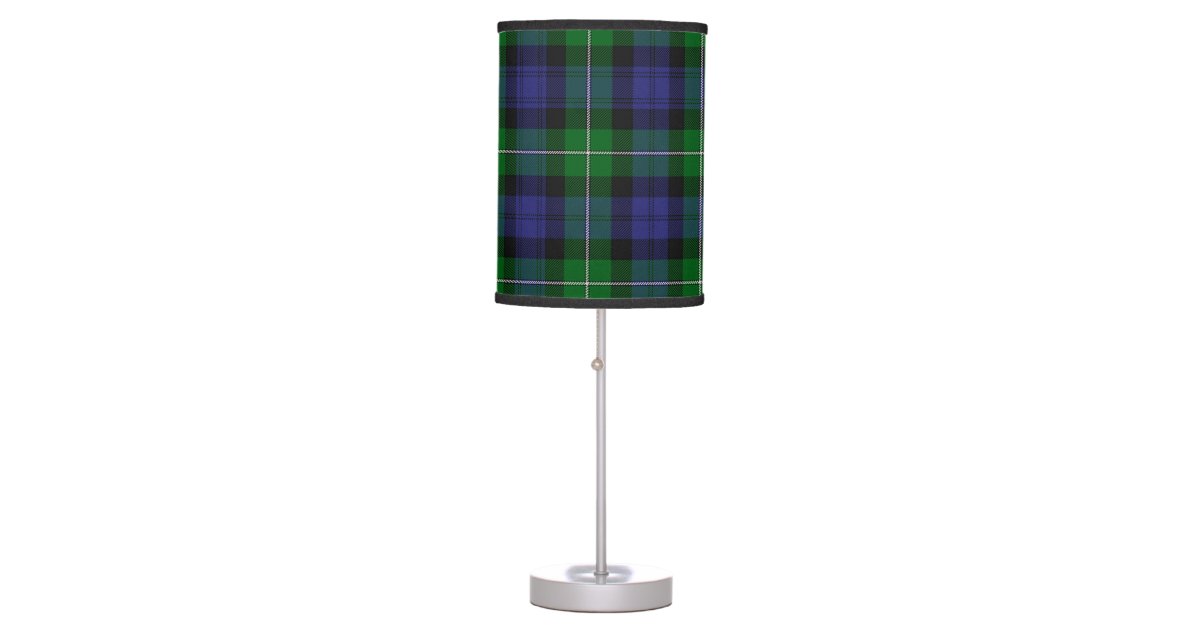 Forbes tartan table lamp | Zazzle