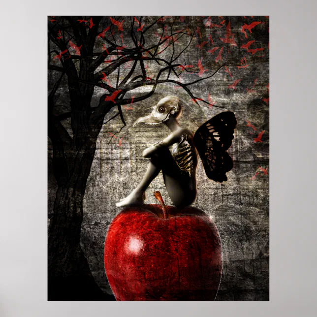 Forbidden Fruit (Customizable) Poster | Zazzle