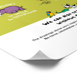 Force-Free Animal Training Poster (18"x24") | Zazzle