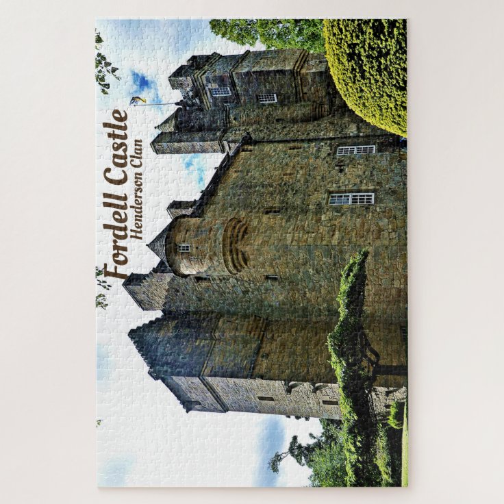 Fordell Castle – Henderson Clan Jigsaw Puzzle | Zazzle