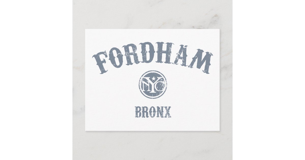 Fordham Postcard | Zazzle