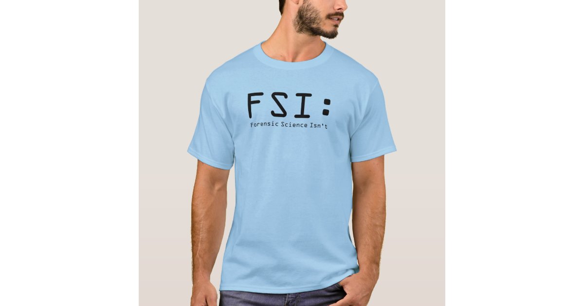 Forensic Science T-Shirt | Zazzle
