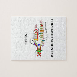 Forensic Scientist Inside (DNA Replication) Jigsaw Puzzle | Zazzle