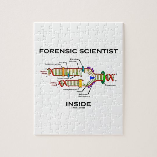 Forensic Scientist Inside (DNA Replication) Jigsaw Puzzle | Zazzle.com