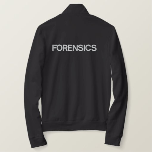 Forensics Jacket | Zazzle