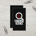 Forensics Scientists Investigator Forensic Detecti Business Card | Zazzle