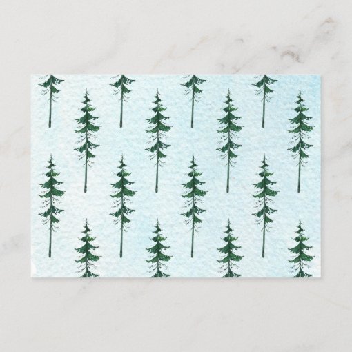 Forest Adventure Bear Boys Baby Shower Enclosure Card | Zazzle