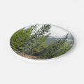 Forest and Mountain Scene Paper Plate | Zazzle
