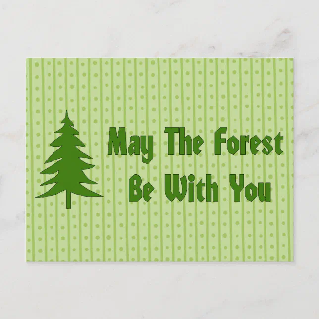 Forest Blessing Postcard | Zazzle