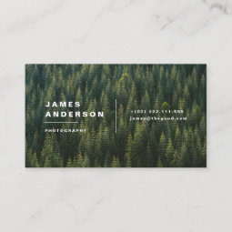 Forest Business Card | Zazzle